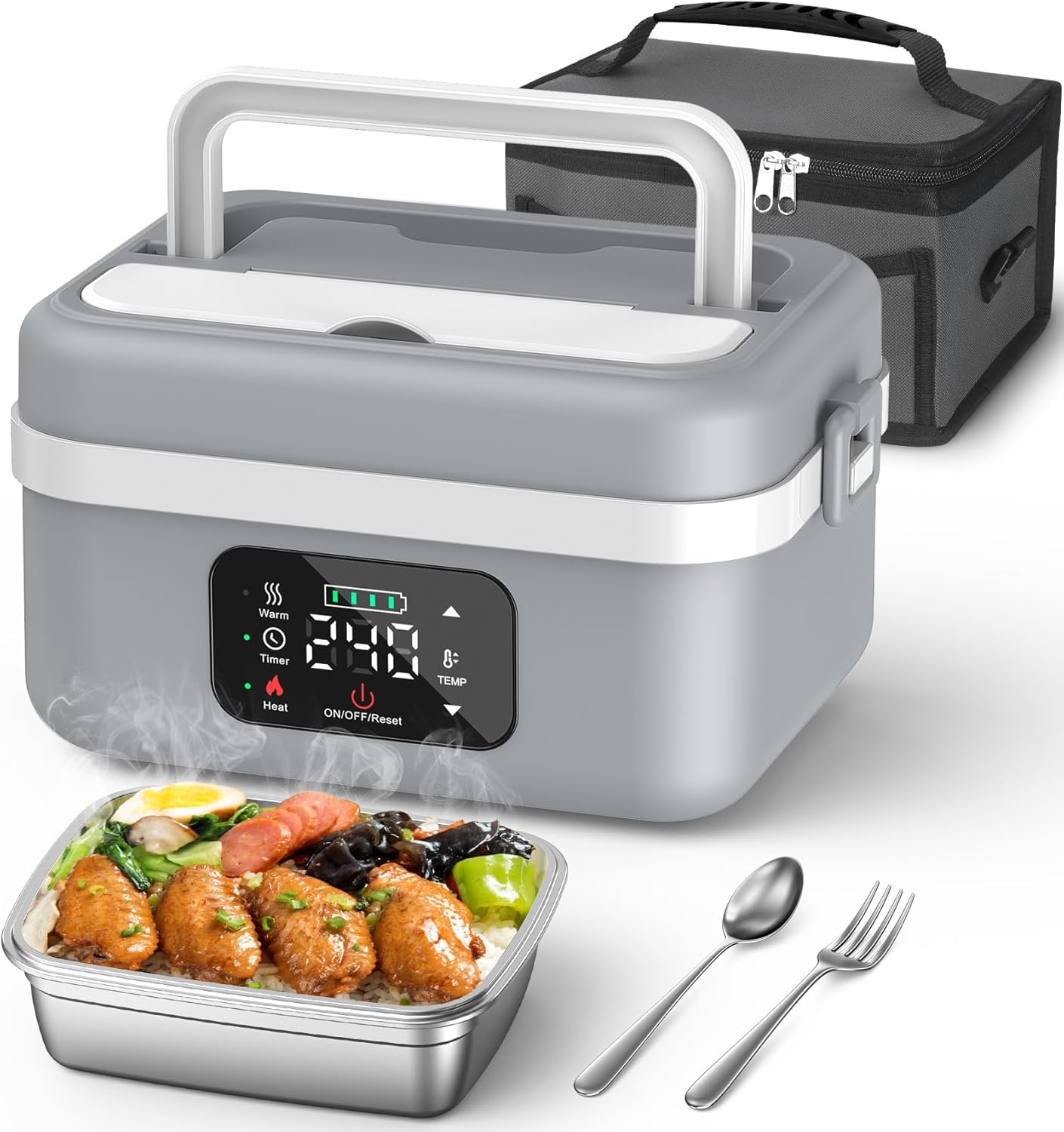 Amazon.com: ODSD Cordless Electric Lunch Box for Adults, 16000mAh ...