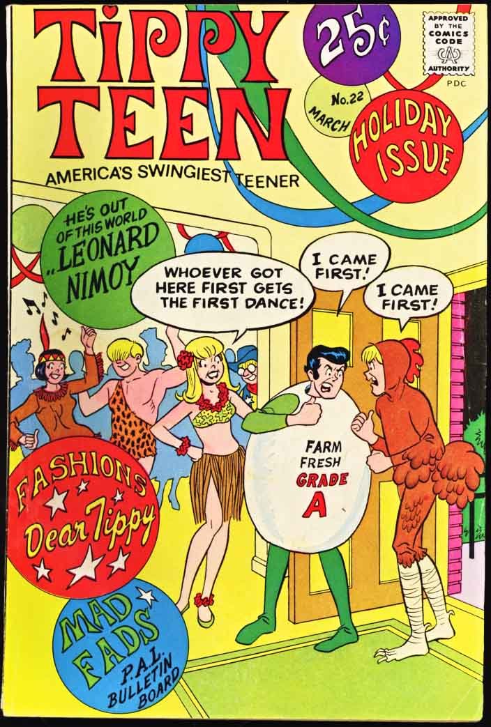 Tippy Teen (Tower Giant Comic #22) March 1969 (with "Jim Morrison ...