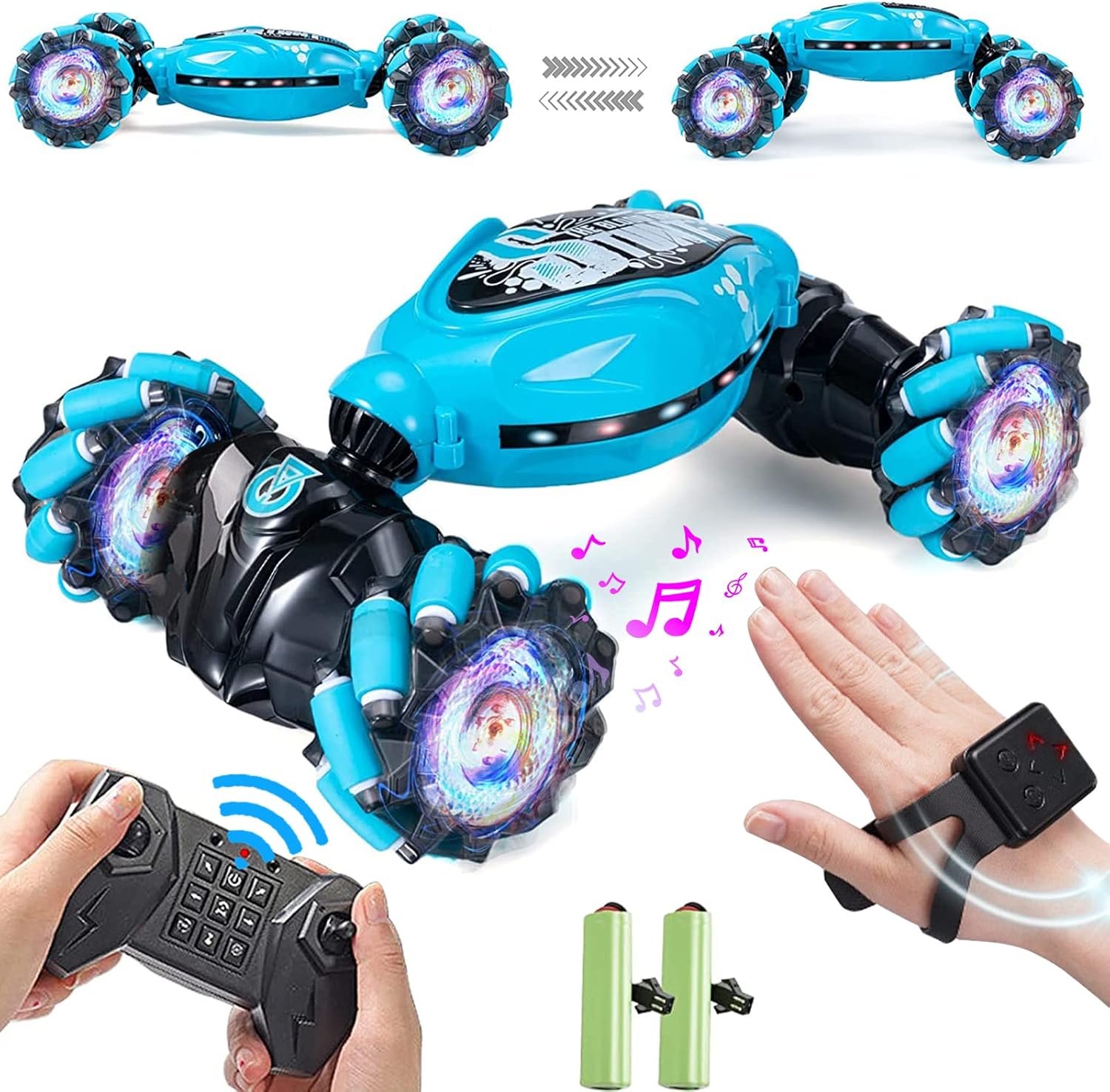 Gesture Sensing RC Stunt Car,Drift Stunt Remote Control Car,Gesture Rc ...