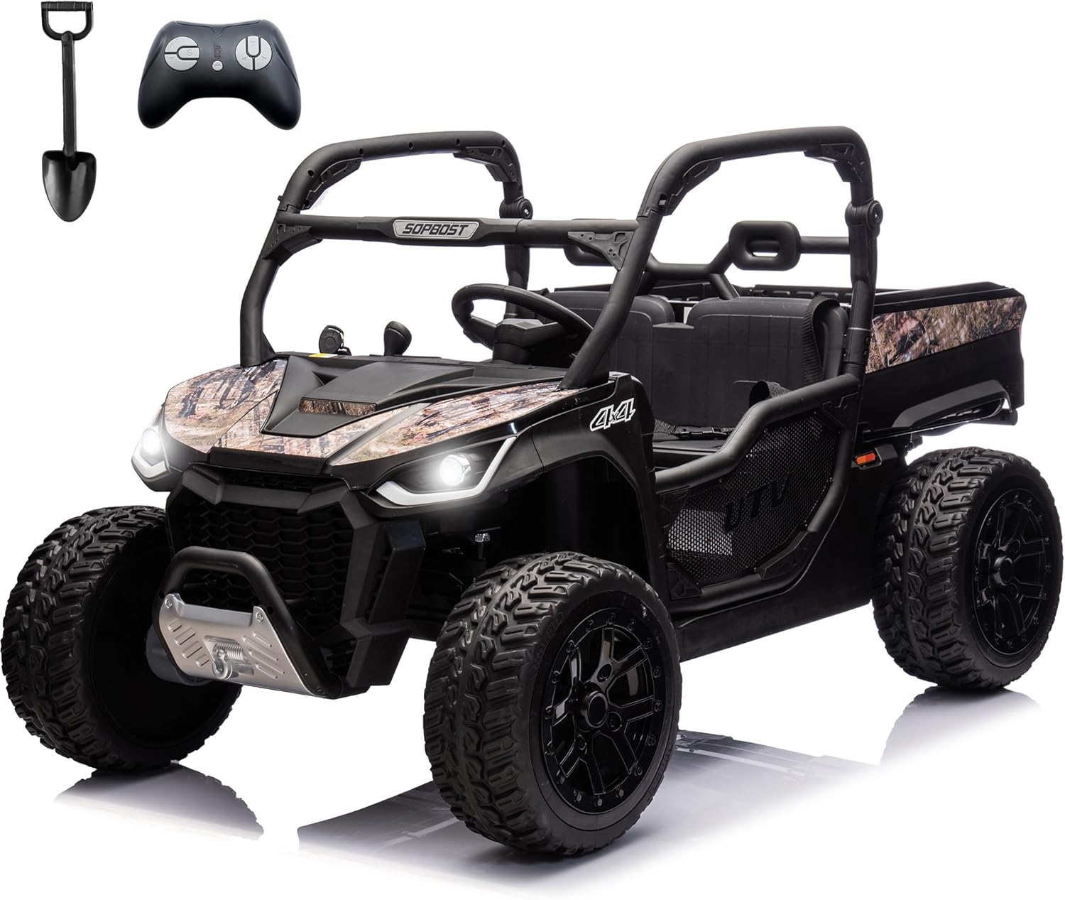 Amazon.com: sopbost 24V 10Ah Ride On Toys for Big Kids to Drive 2 ...