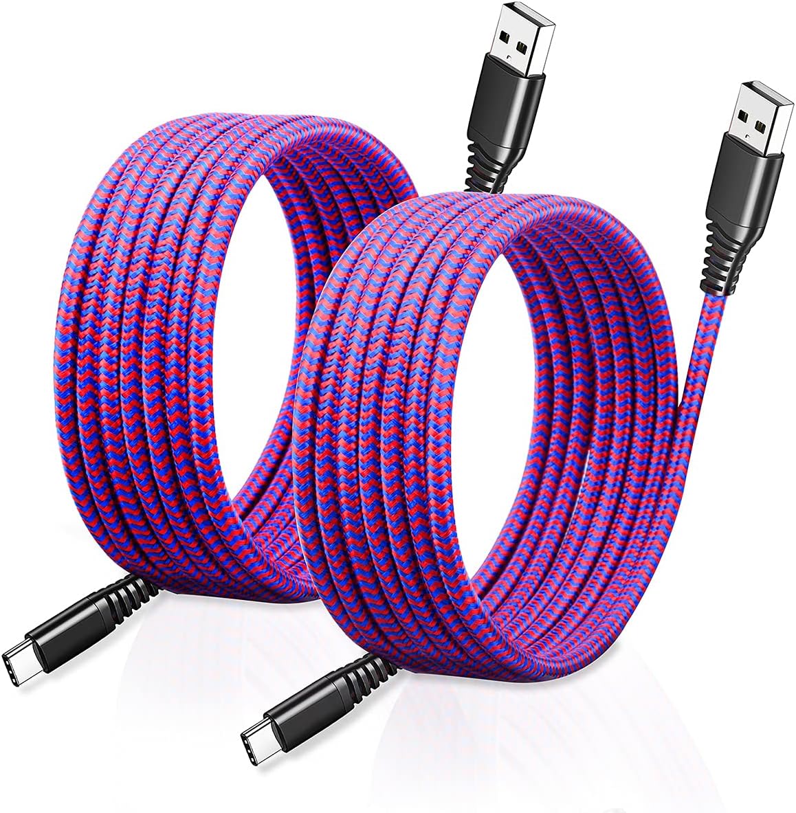 Amazon.com: SISSFO Charger for PS4 Controller Charging Cable 2PCS 6FT ...