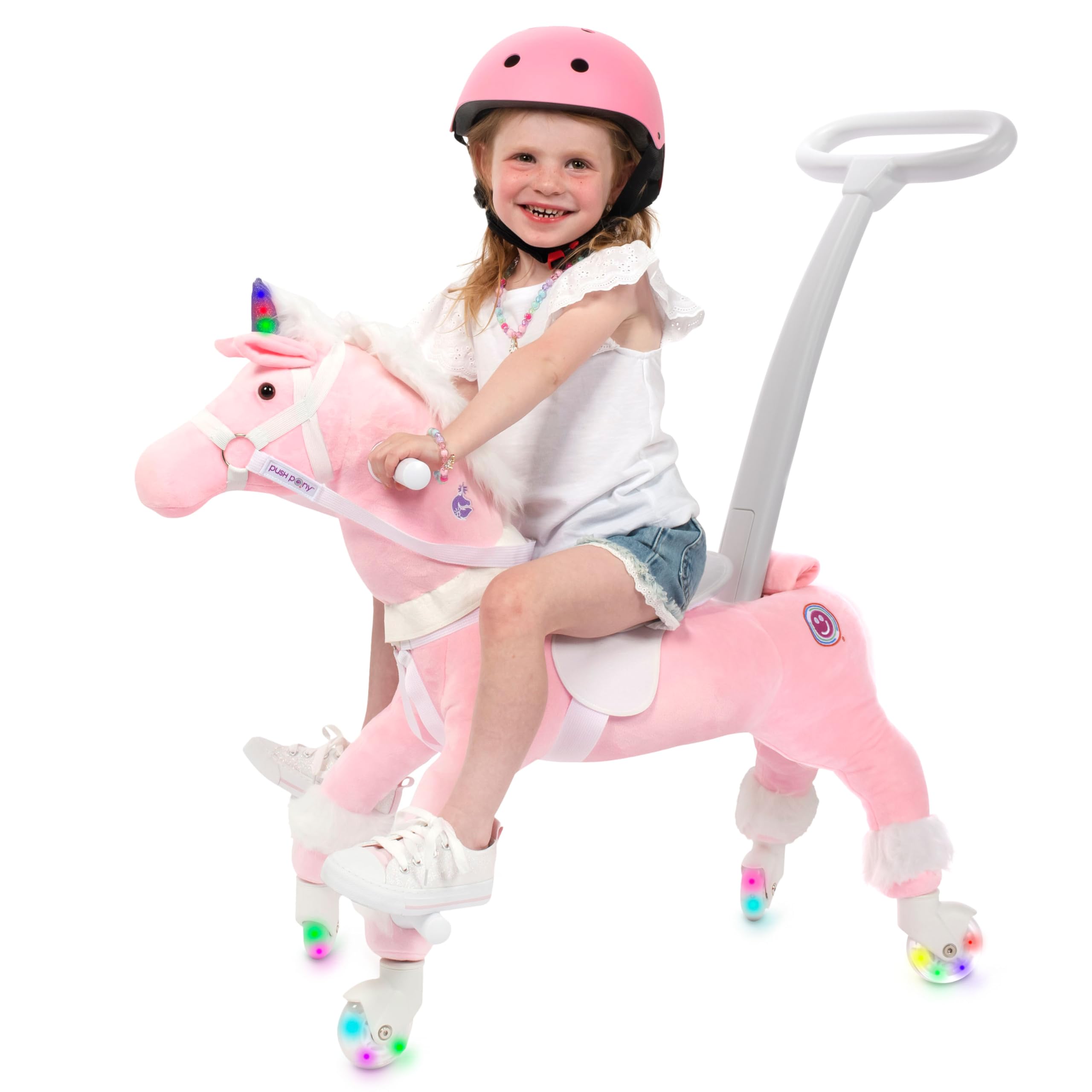 Amazon.com: Power Pony Ride On Unicorn Riding Toy for 2+ Kids - Power ...