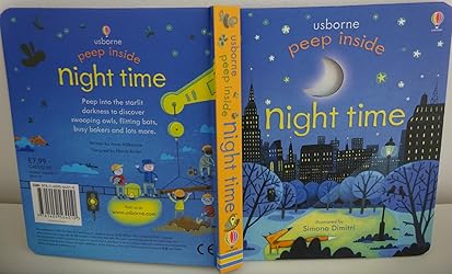 Peep Inside Night-Time: 1 : Anna Milbourne, Simona Dimitri: Amazon.co ...