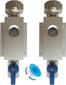 KOUTIANWU 2PCS Air Compressor Accessories for Shop Air Line Kit 3/4 ...