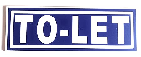 to-LET-9"X3" Sign Board : Amazon.in: Office Products