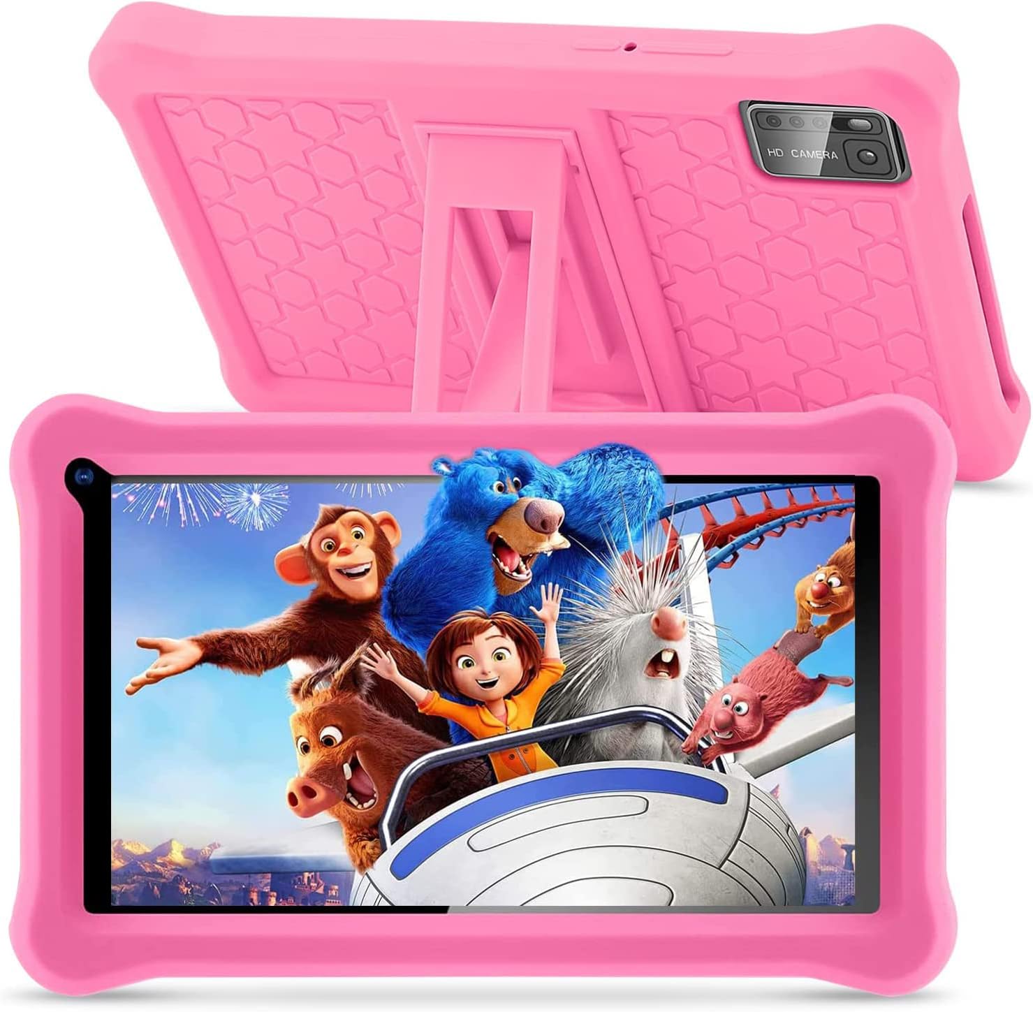 Amazon.com : SANNUO Kids Tablet 7 inch Android 11, Pink, 32GB ROM, 2MP ...