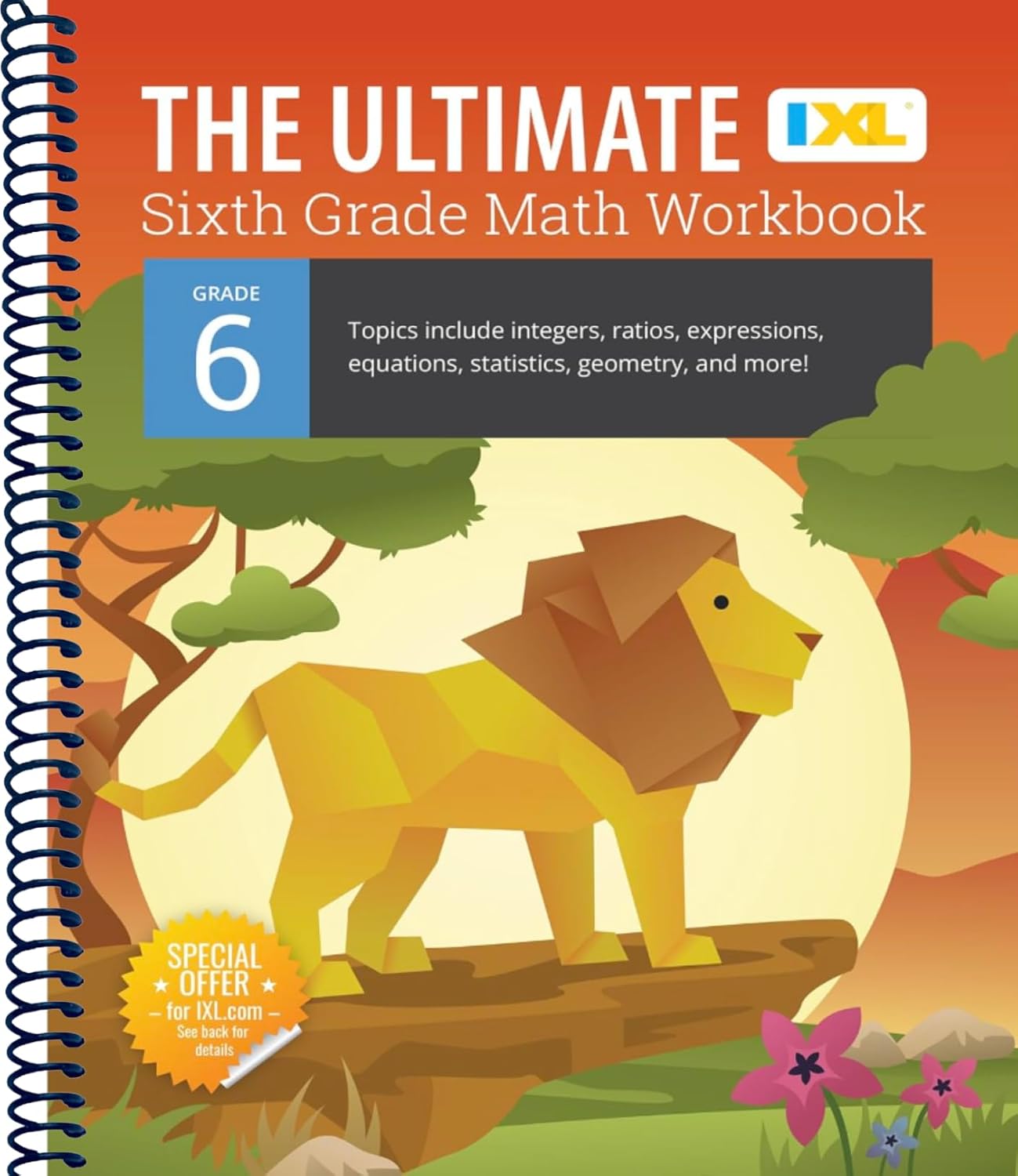 IXL The Ultimate 6th Grade Math Workbooks, Middle School Books for Kids ...