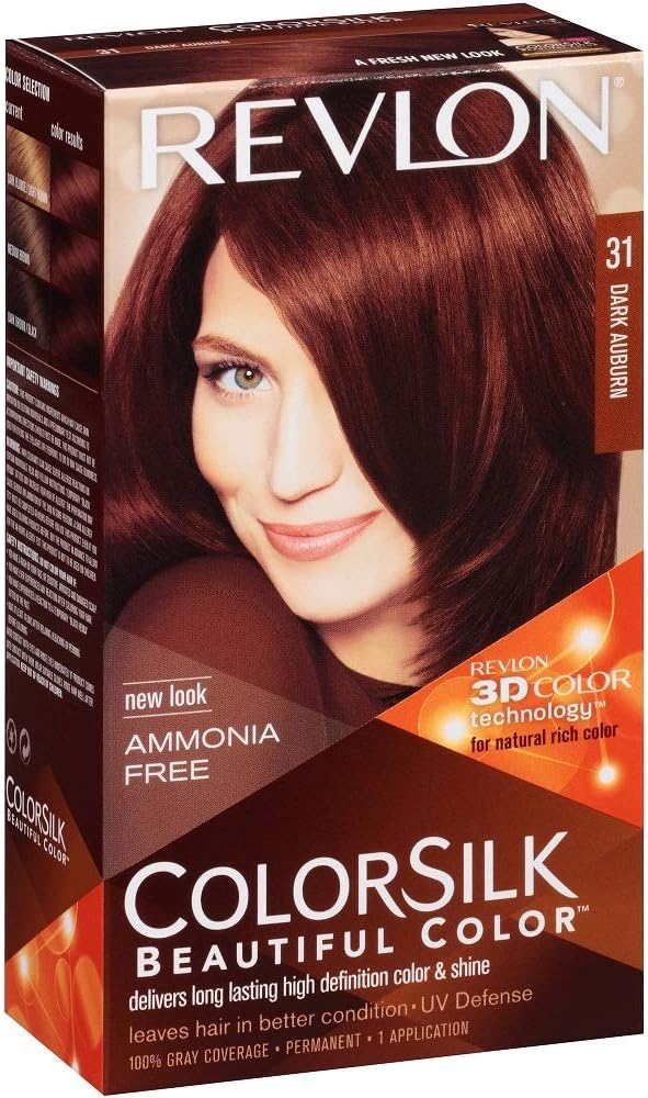 Amazon.com : Revlon Colorsilk Beautiful Color Permanent Hair Color ...