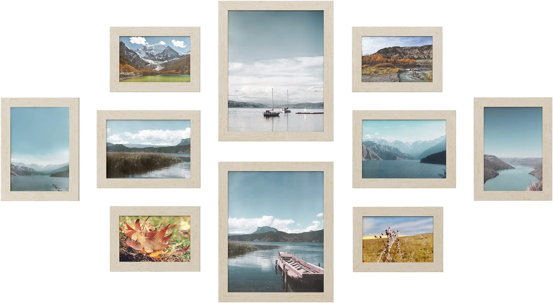 Lillyvale Large Multi Picture Photo Frames Wall Set 23 Pieces Set ...