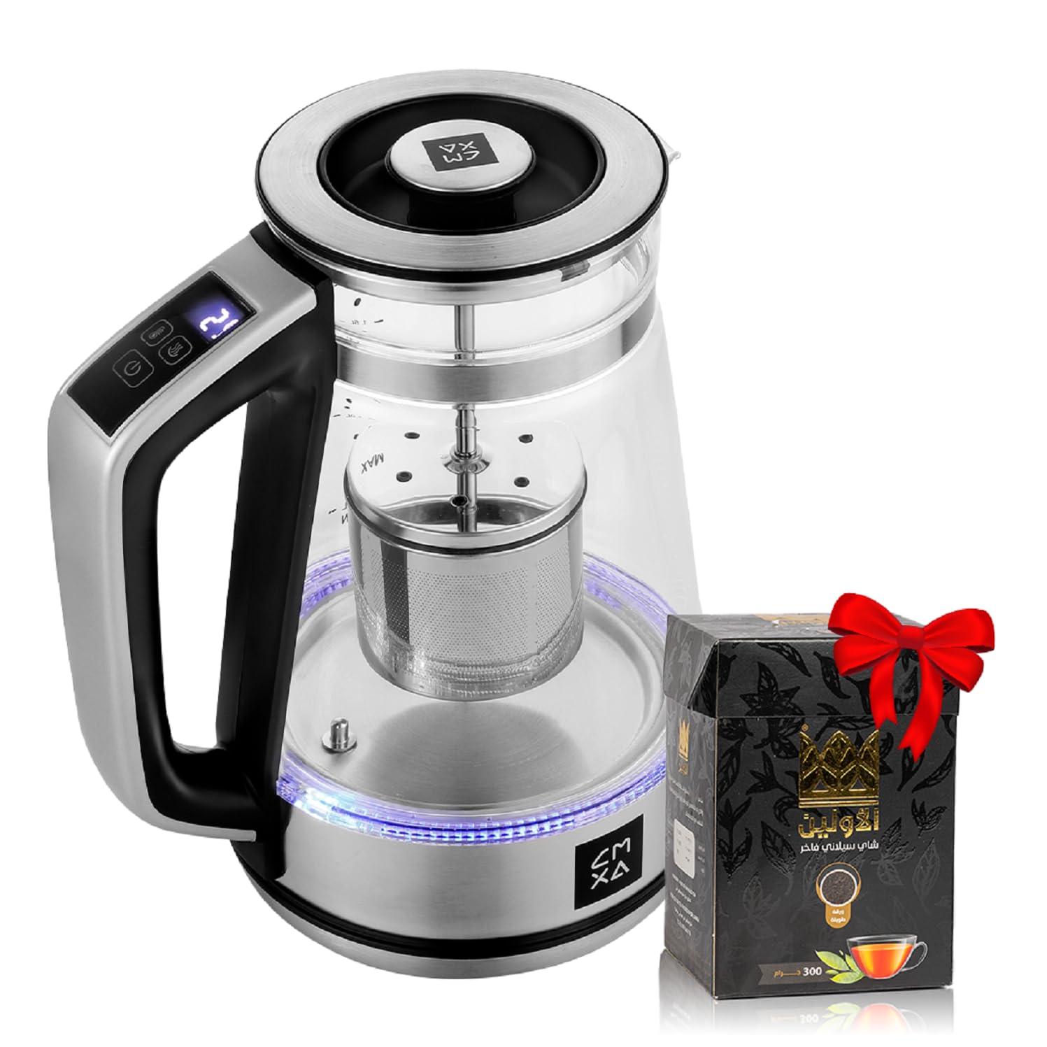 CMXA Smart Kettle, 1.5L (1850_2200W), Hot Water Boiler, Removable Lid ...