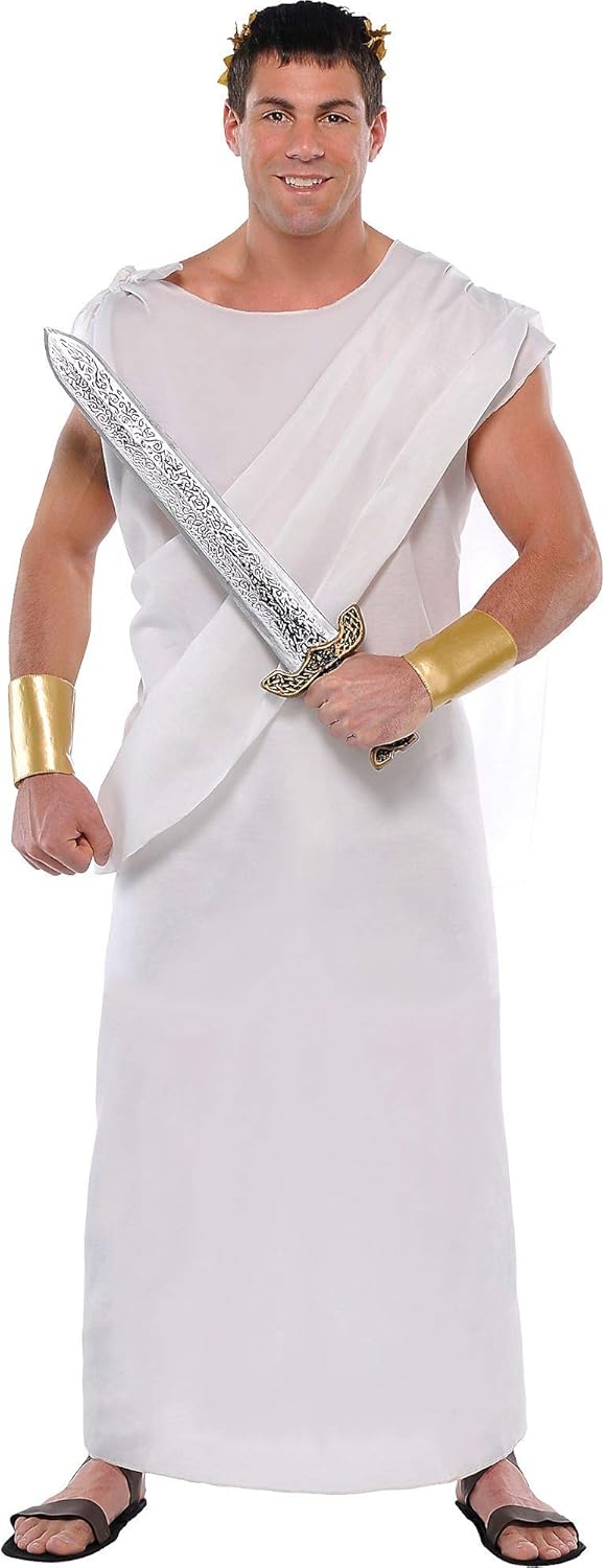 Amazon.com: Amscan Adult Standard Toga : Clothing, Shoes & Jewelry