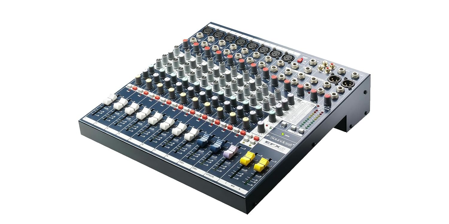 Soundcraft EFX8 Low Cost, High Performance Mixer with built-in 24-bit ...