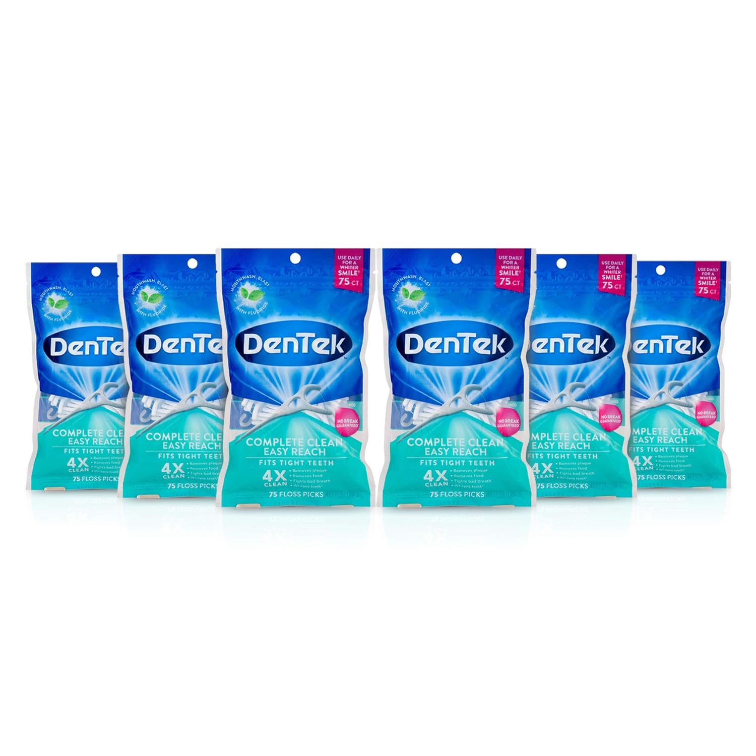 Amazon.com : DenTek Complete Clean Easy Reach Floss Picks | Advanced ...