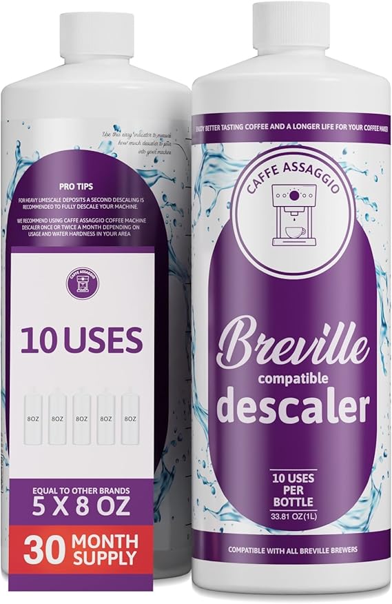 Amazon.com: Breville Descaler (10 Uses) Specially Formulated to Descale ...