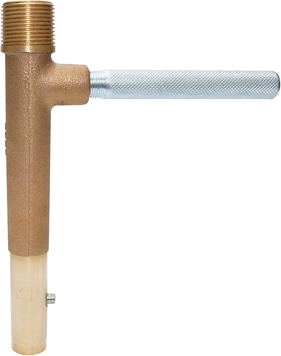 Underhill QK-100 Solid Brass Quick Coupler Key, 1-Inch MPT X 3/4-Inch ...