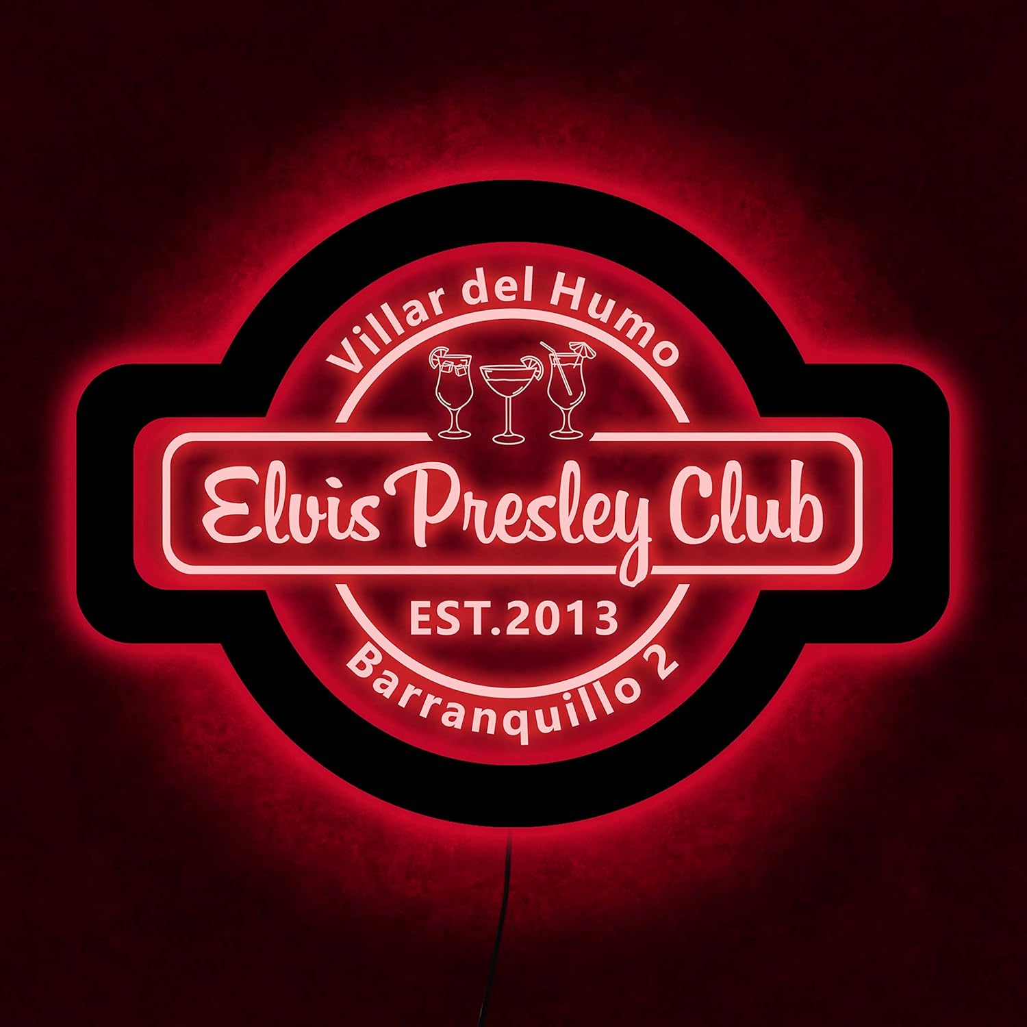 souleather Night Club Neon Sign, Personalized Night Club Sign, Night ...