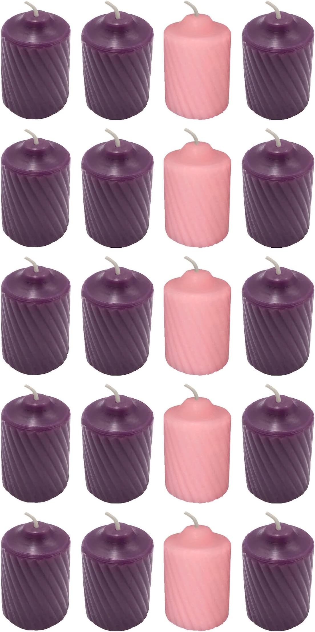Amazon.com: Purple Votive Candles : Home & Kitchen