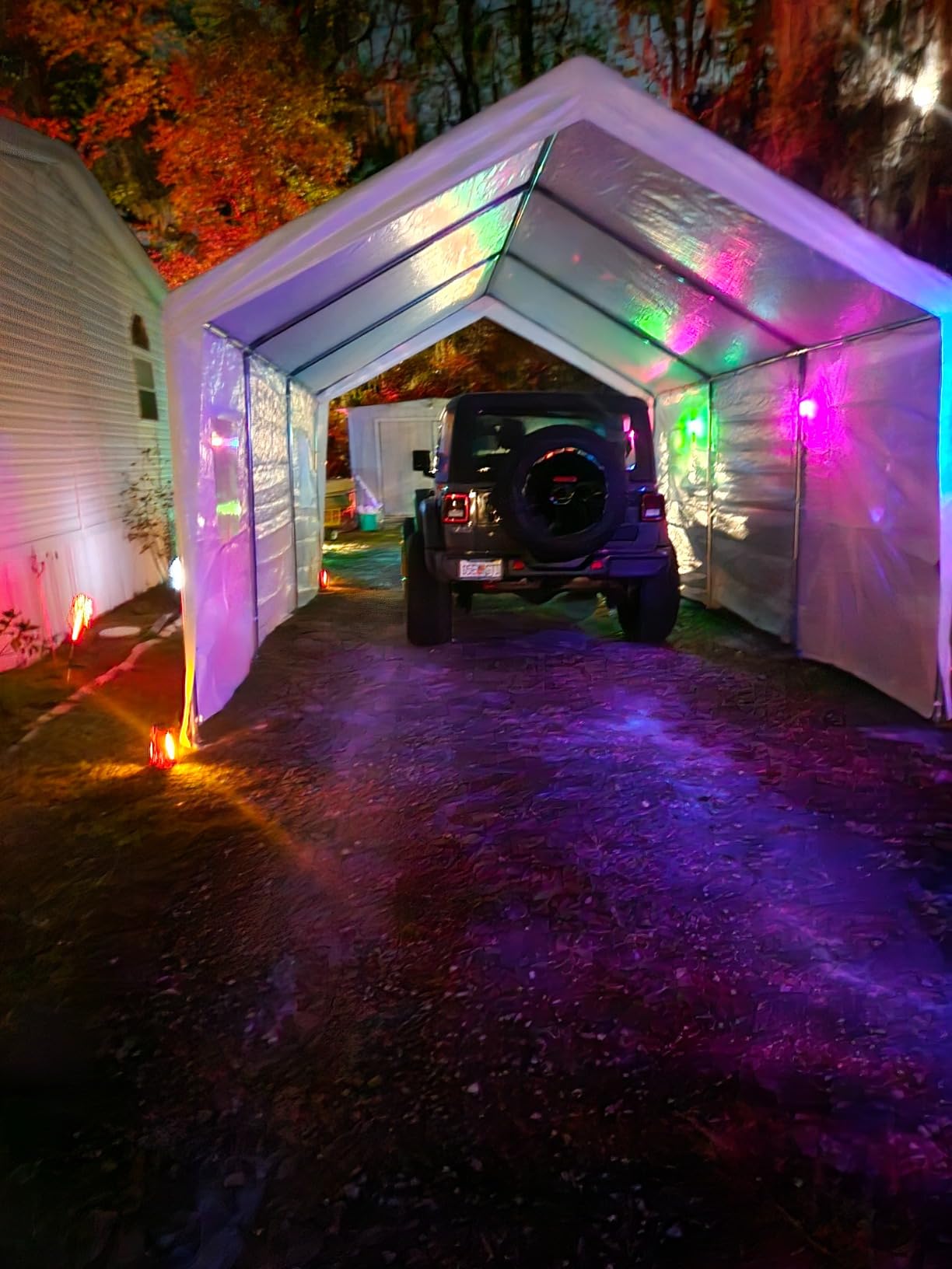 $11/mo - Finance Carport 13'x20' Heavy Duty Portable Garage, 1.0 mm ...