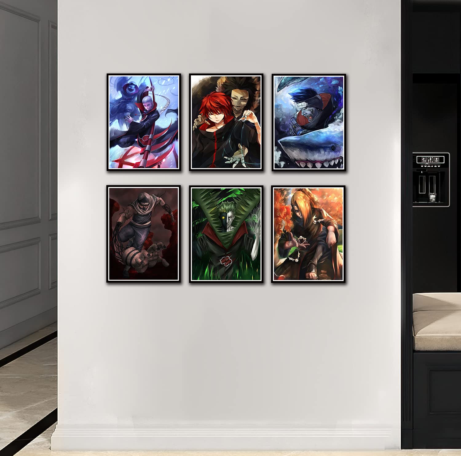 Snapklik.com : Akatsuki poster,Japan Anime Poster set,The Painting On ...