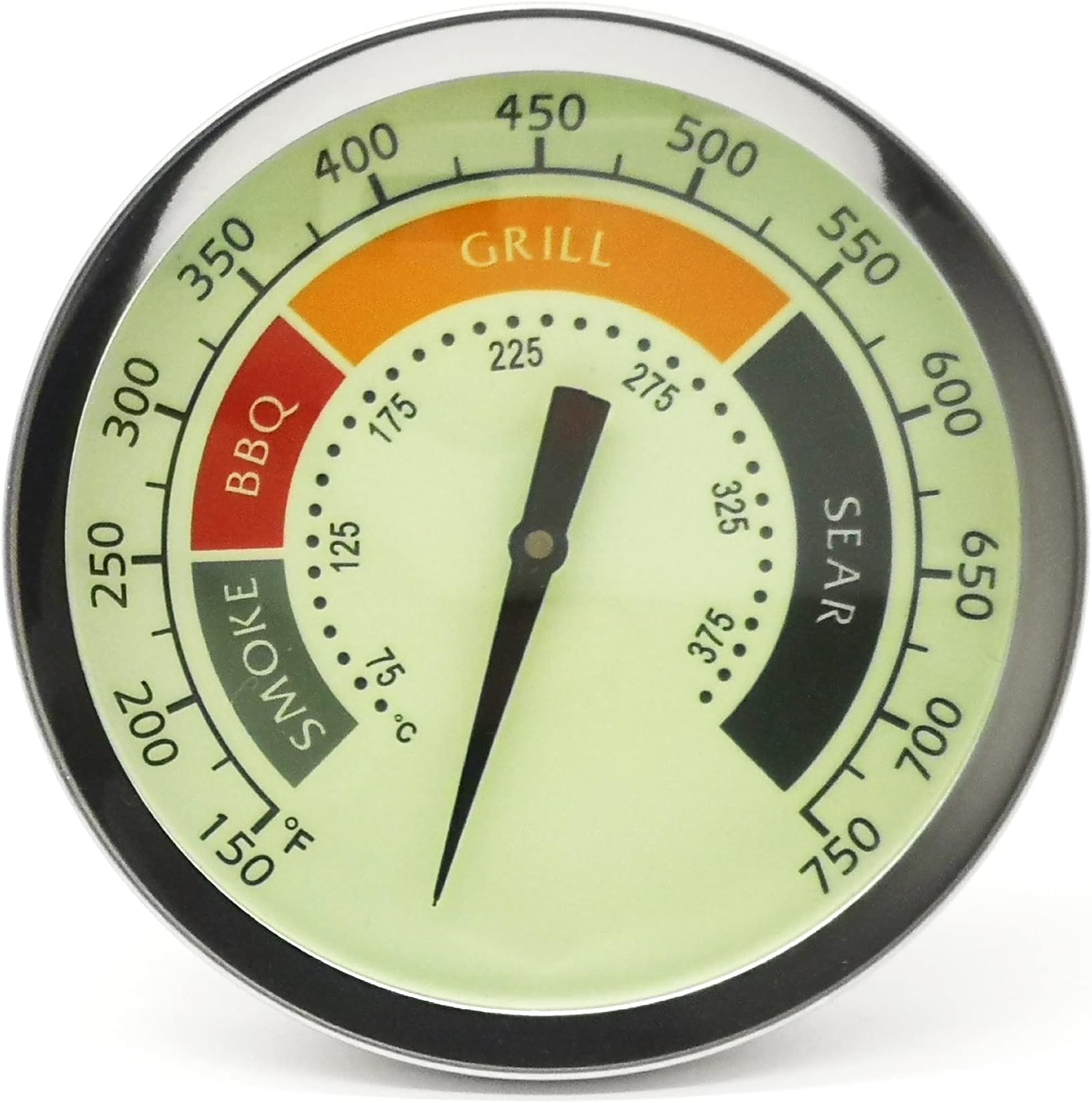 3 1/8” Accurate Luminous BBQ Thermometer Gauge for Oklahoma Joe’s ...