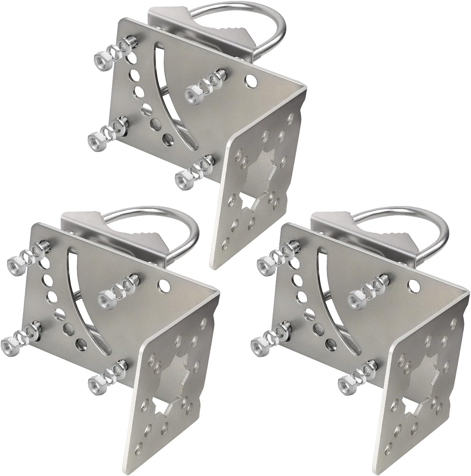 Amazon.com: MOOKEERF Antenna Mast Clamp,3PCS Pole Mount Bracket with ...