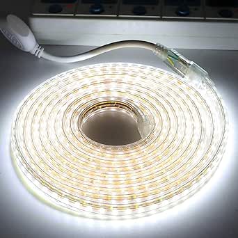 Amazon.com: SUYOOULIN LED Strip Lights, High Voltage AC110V-130V 3.3ft ...