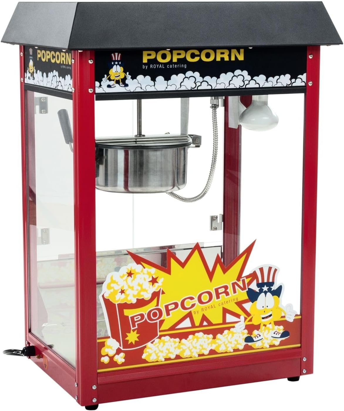 Royal Catering - RCPS-16E - Popcorn Machine - 1600W - 8 oz - 16L/h ...
