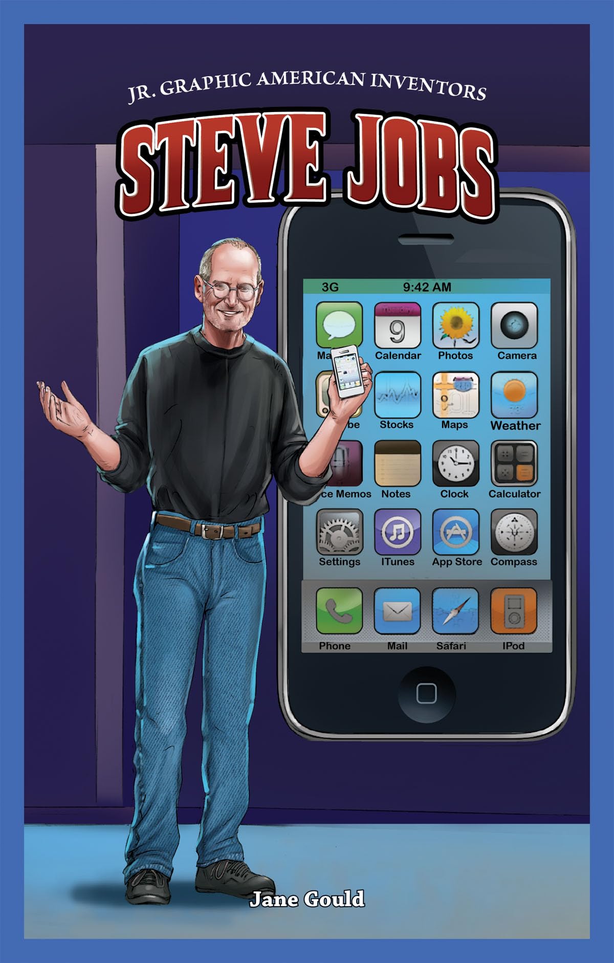 Amazon.com: Steve Jobs (Jr. Graphic American Inventors): 9781477701454 ...