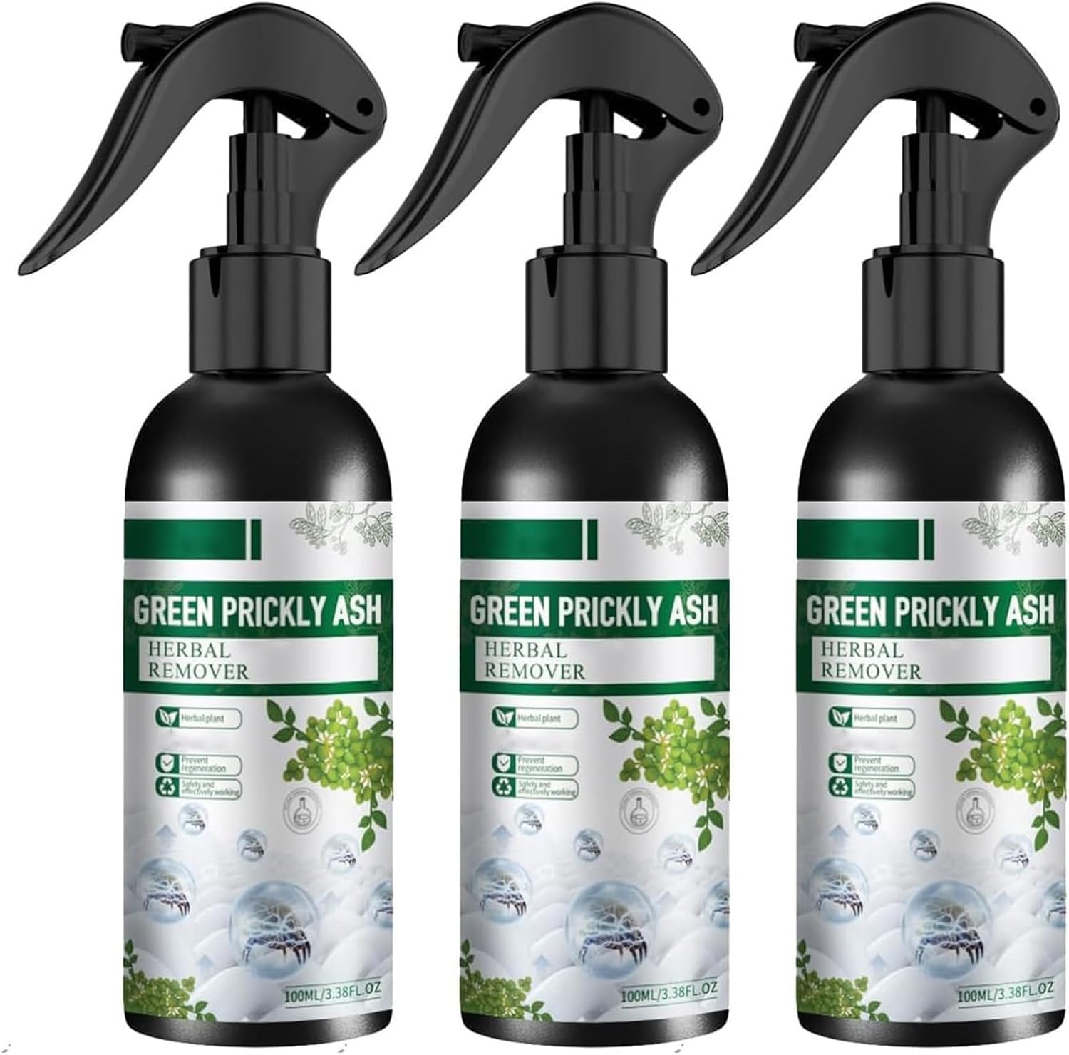 Green Prickly Ash Spray, Green Prickly Ash Herbal Remover, Natural ...
