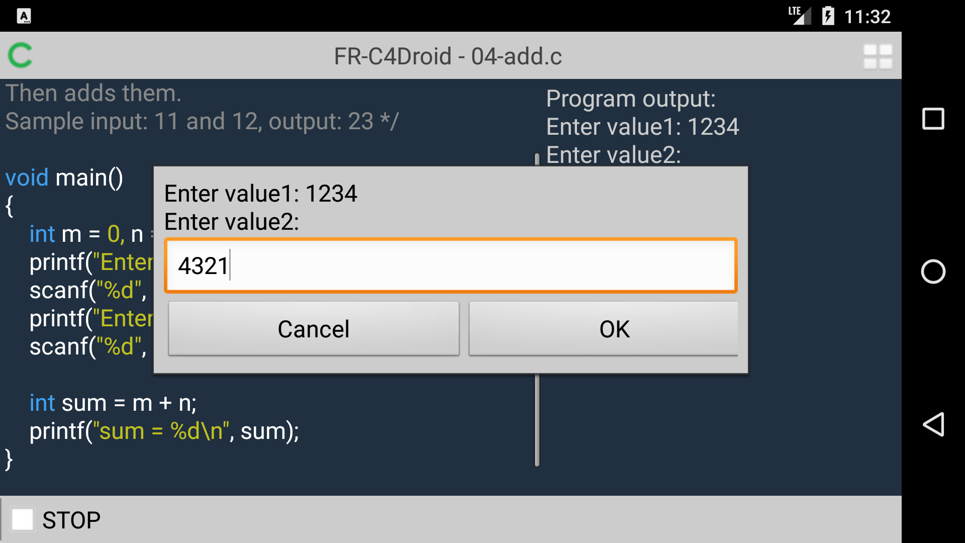 C4Droid - A simple C compiler and simulator. - App on Amazon Appstore