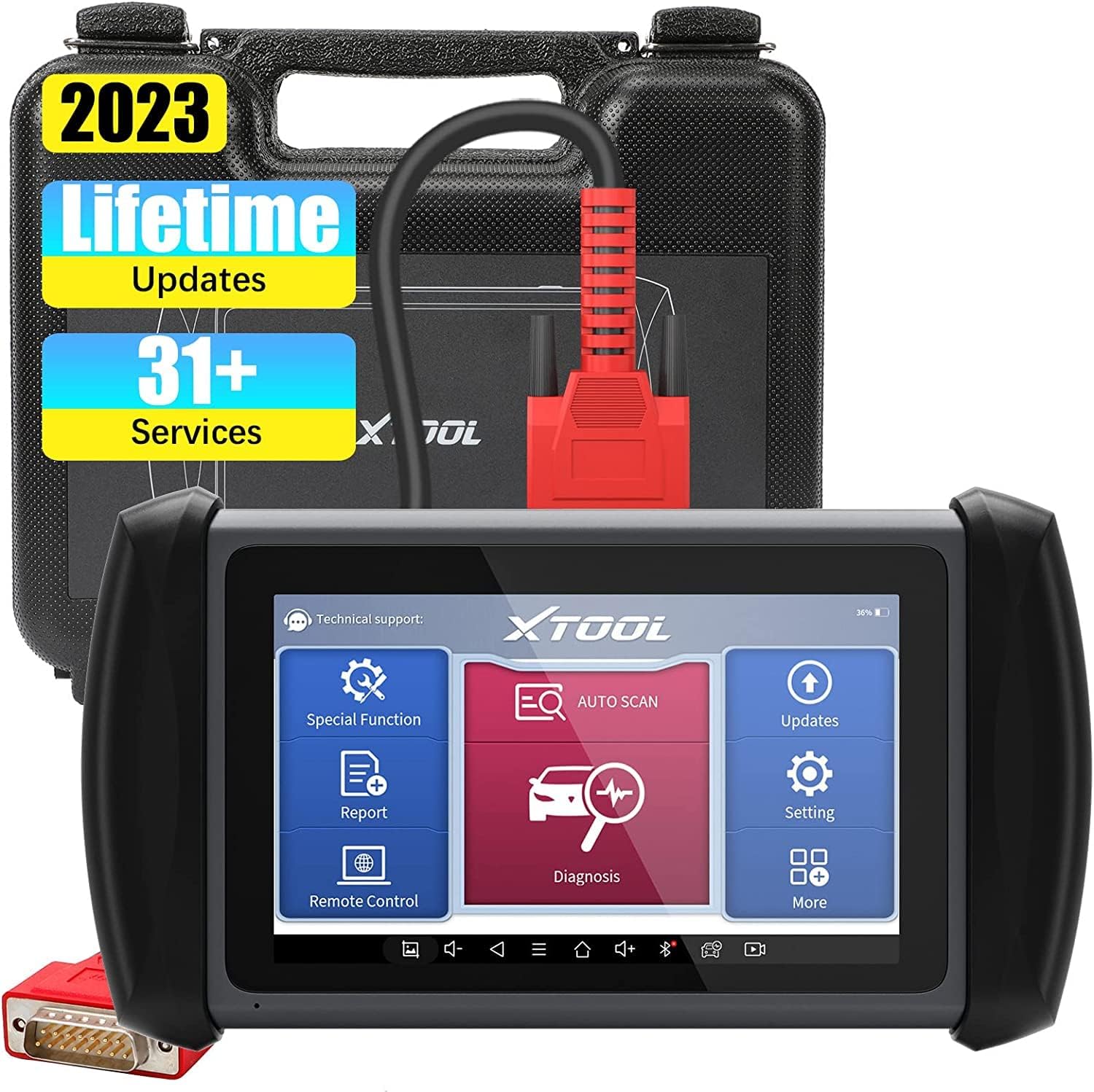 Amazon.com: XTOOL InPlus IP616 Automotive Diagnostic Scan Tool with ...