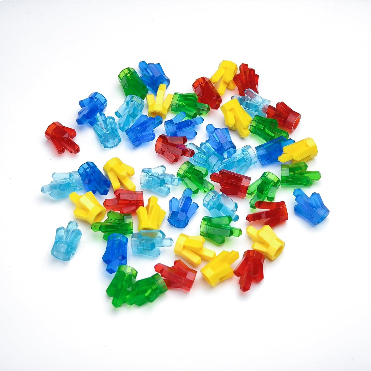 Amazon.com: 50Pcs Crystal Bricks, 50x Jewels, Rare Treasure Accessories ...