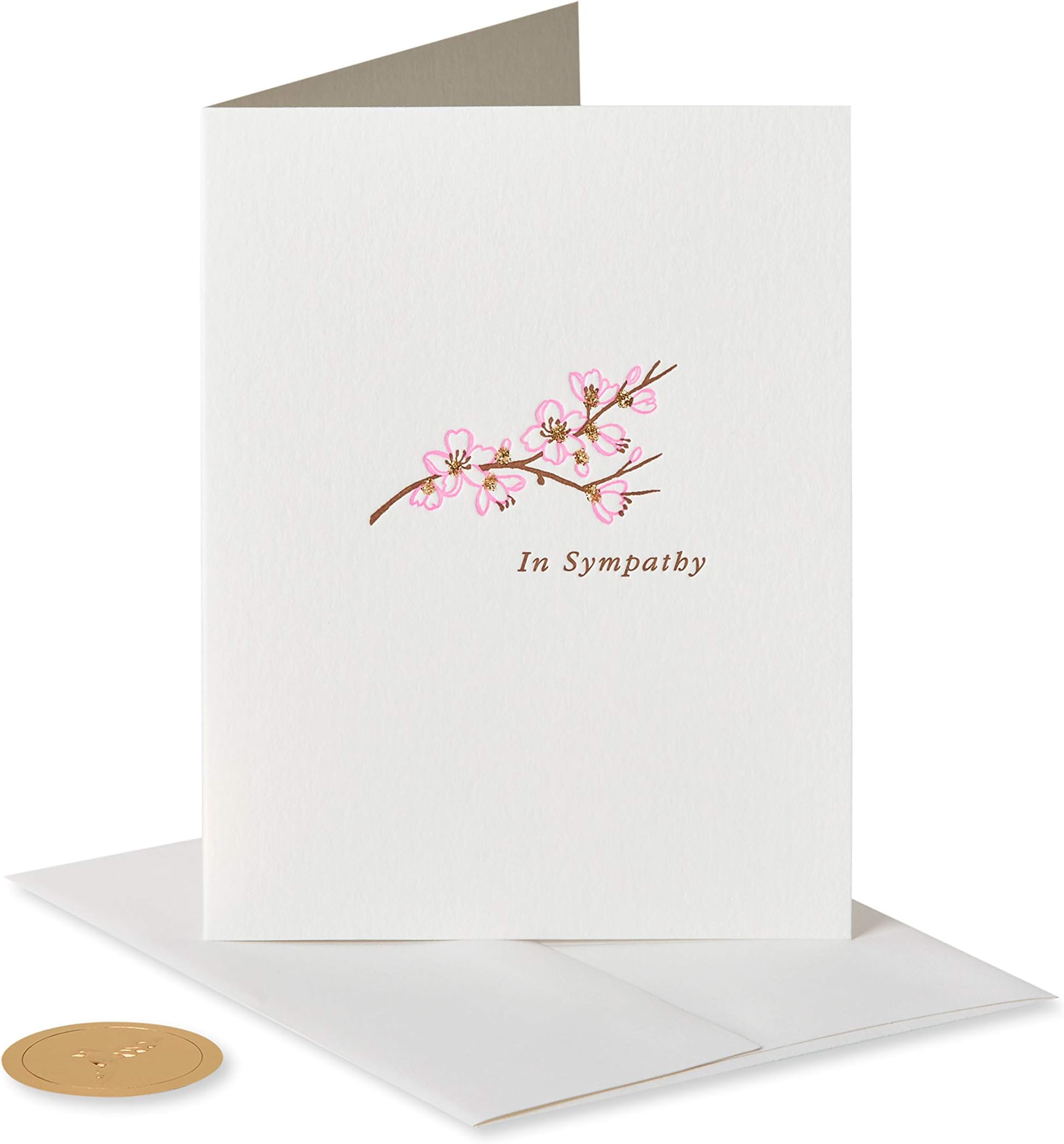 Papyrus Blank Sympathy Card (Floral Branch) : Amazon.ca: Office Products