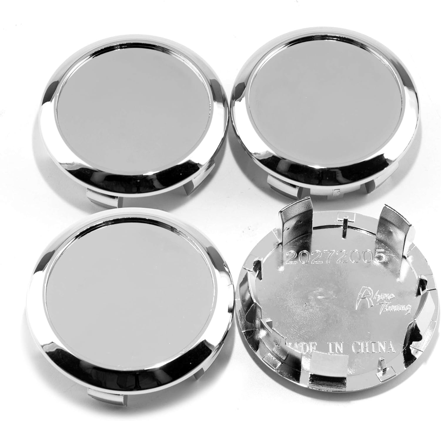Amazon.com: RTrhinoTuning 4PCS 57mm Wheel Center Caps Compatible with ...