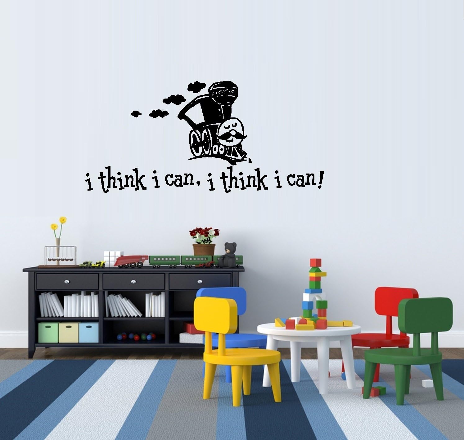 Amazon.com: BestPricedDecals I Think I Can, I Think I Can ~ Wall Decal ...