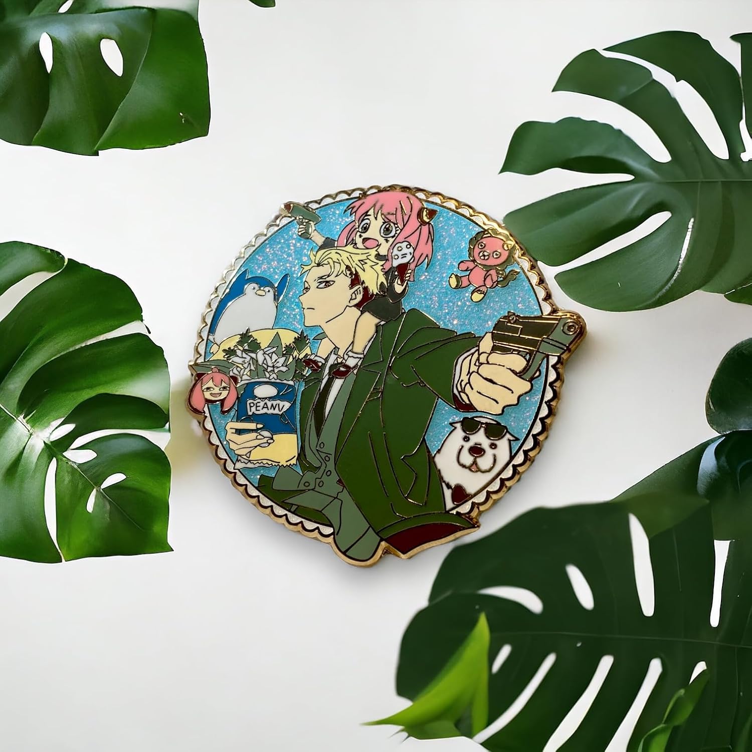 Anya Forger Enamel Spy x Family Pin - Loid Forger Nepal | Ubuy