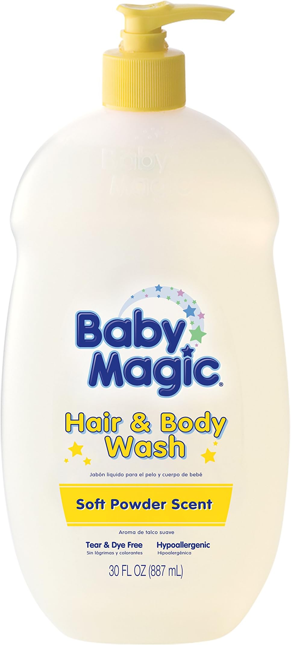 Amazon.com: Amazon Basics Tear-Free Baby Hair and Body Wash, Lightly ...