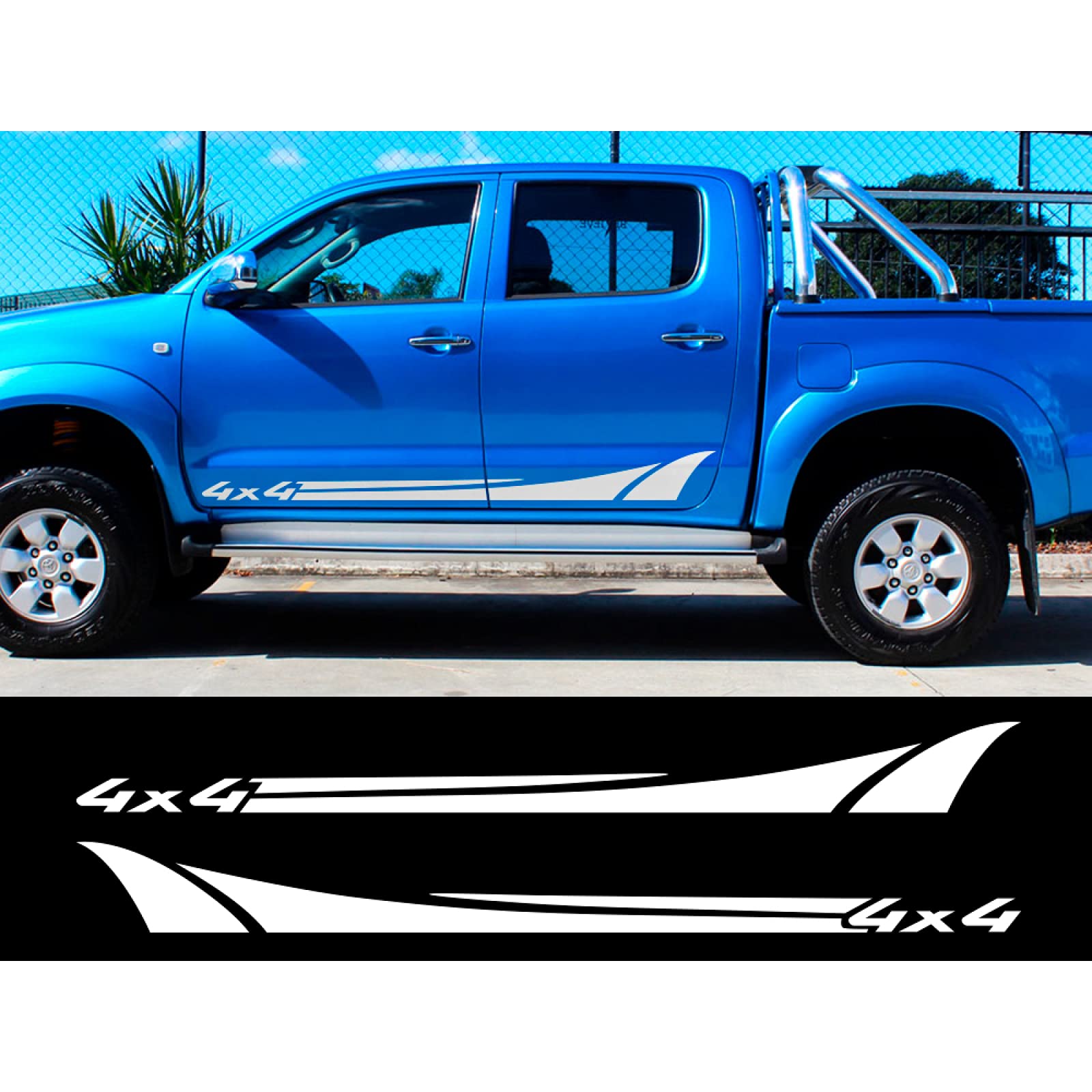 Car Side Skirt Sticker Stripe Decal For Ford Ranger Raptor | Desertcart ...