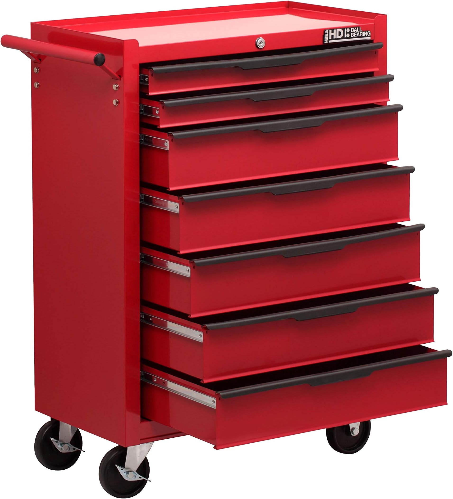 Hilka Heavy Duty 7 Drawer Trolley with Ball Bearing Slides & G301C9BBS ...