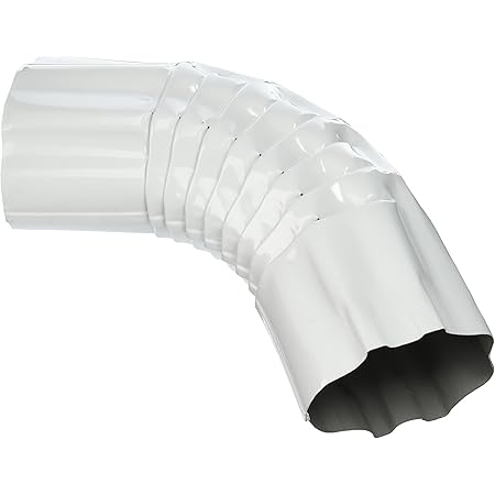 AMERIMAX HOME PRODUCTS RC63P3 3-Inch Galvanized Round Corrugated Elbow ...