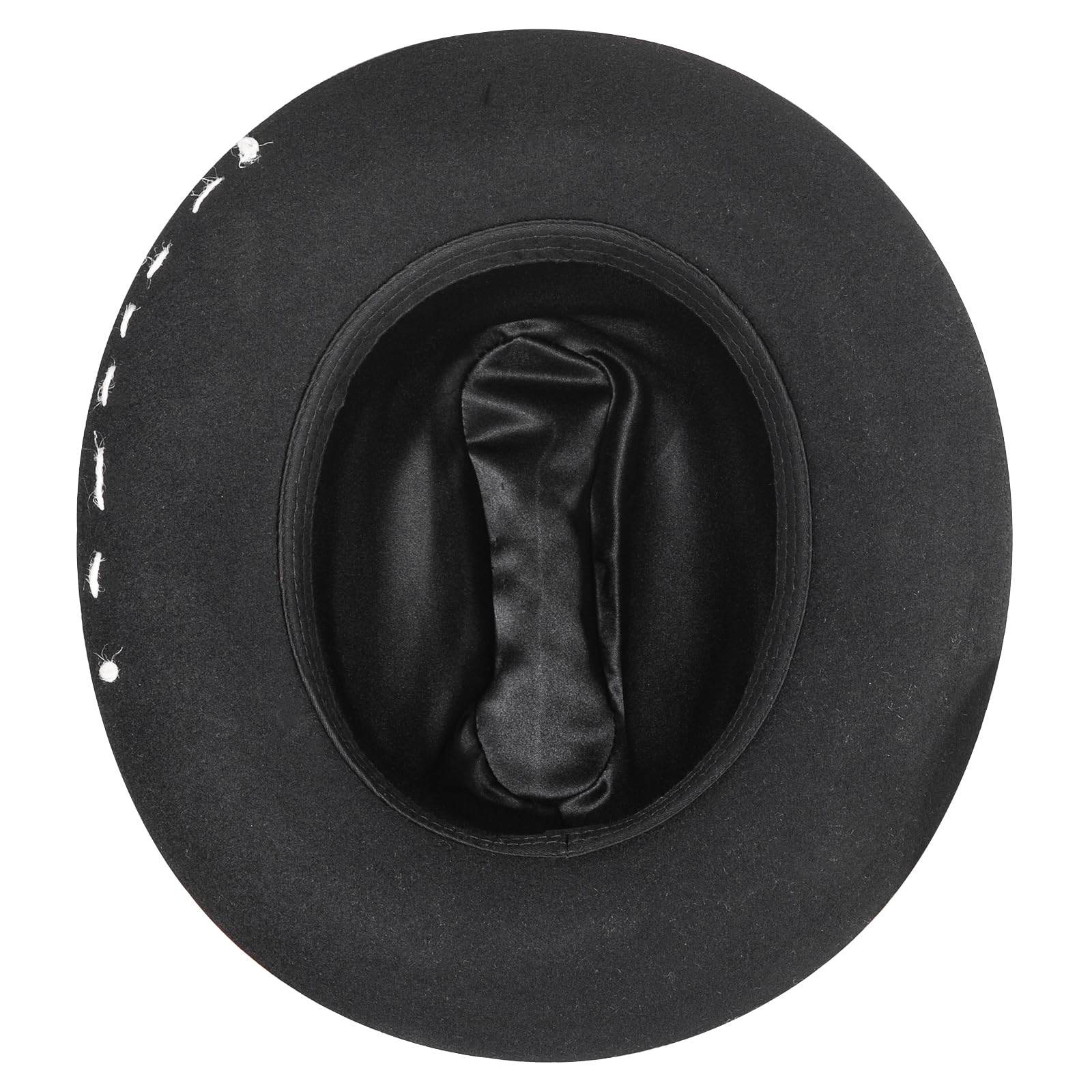 Snapklik.com : Open Road Hat Cowboy Fedora Hat Pure Wool Felt Hat ...
