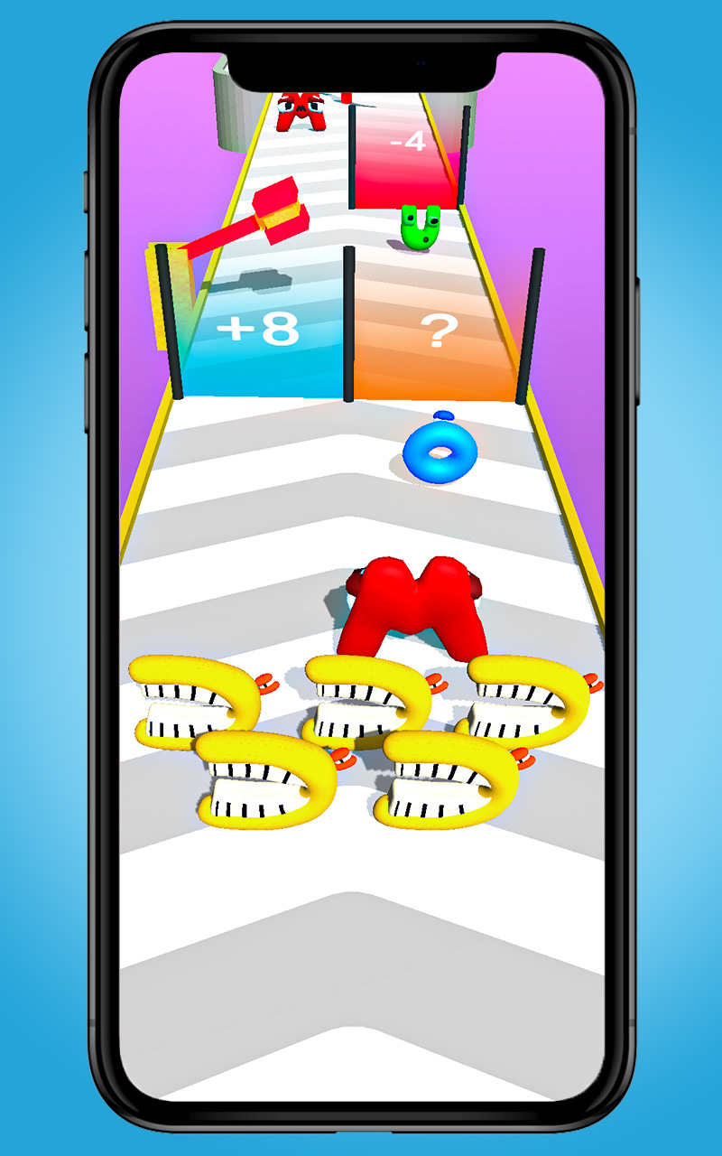 Alphabet Monster Merge Master: ABC Lore Run Merge & Fight 3D - Letter ...