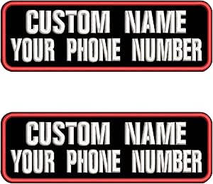 Amazon.com: 2Pcs Customized Name Patch, Personalized Removable Tactical Patches Hook and Loop ...