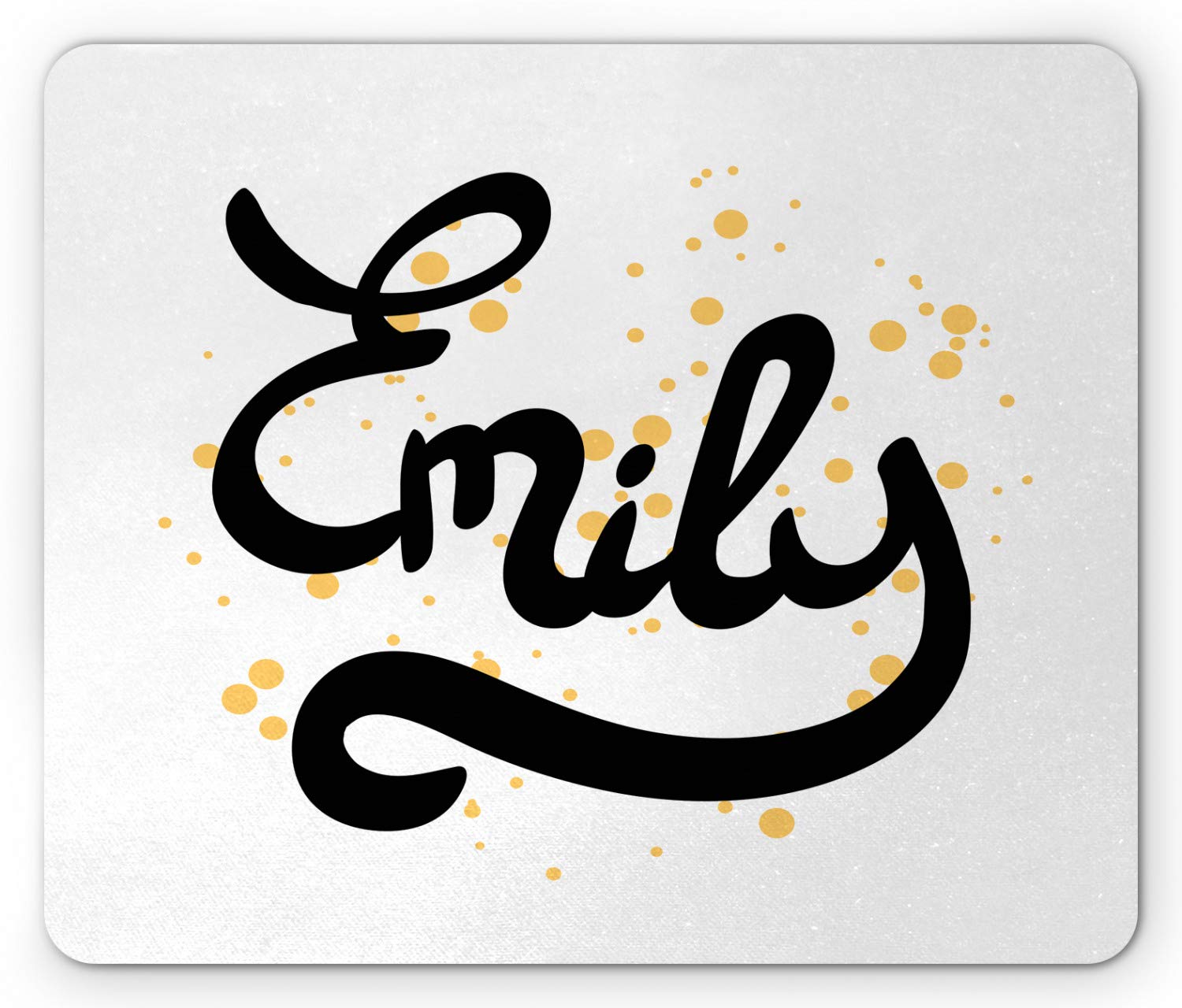 The Name Emily In Cursive Writing Emilly Script Monoline Font