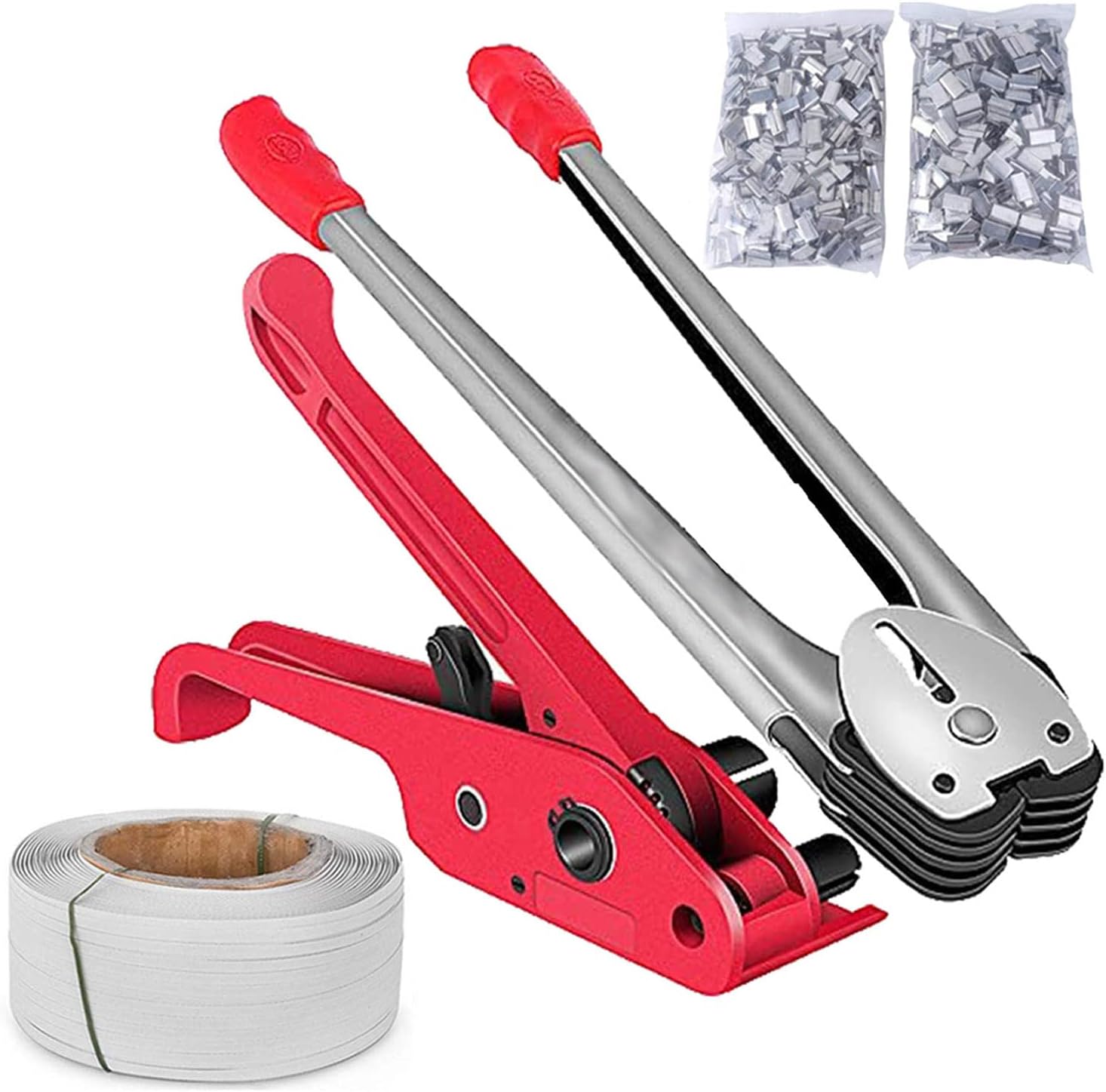 Nisorpa Banding Kits, Strapping Kits Manual PP Plastic Strap (3937ft ...