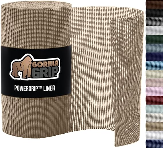 Amazon.com - Gorilla Grip powerGRIP Drawer Shelf and Cabinet Liner ...