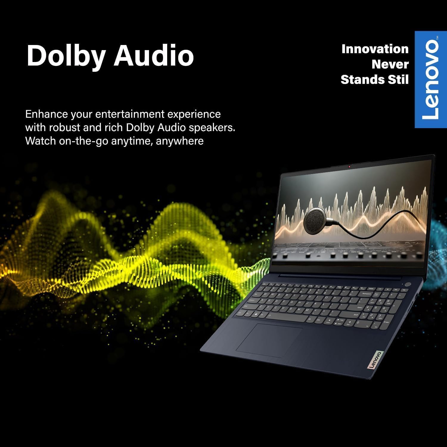 Lenovo 15.6″ IdeaPad 1 Laptop | 12GB RAM | 128GB eMMC | Wi-Fi 6 | USB-C ...