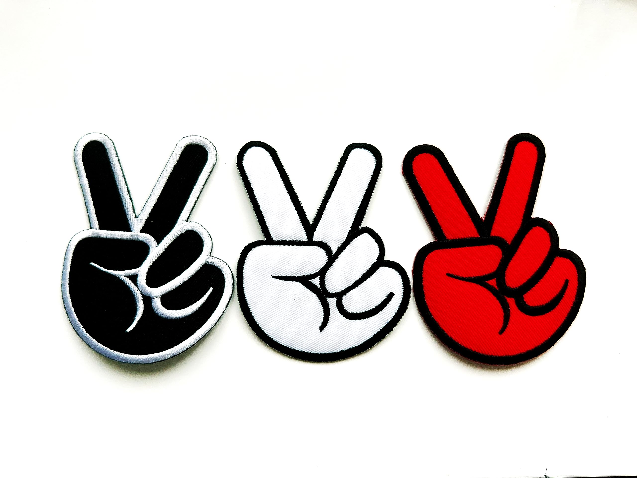 Peace Fingers Logo Finger Hand With Peace Sign Icon On Background