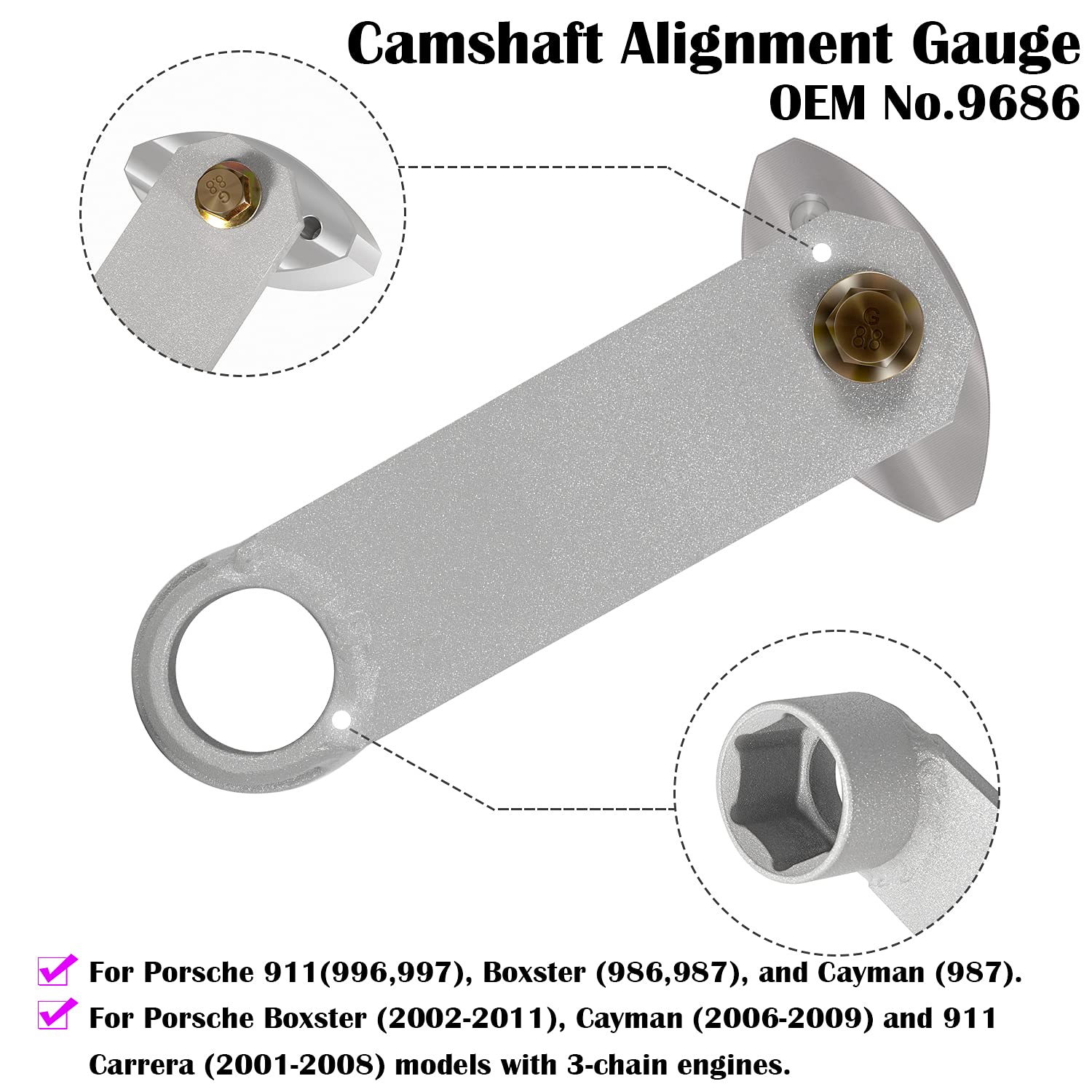 Camshaft Alignment Kit Porsche Timing Tool Kit - Camshaft Alignment ...