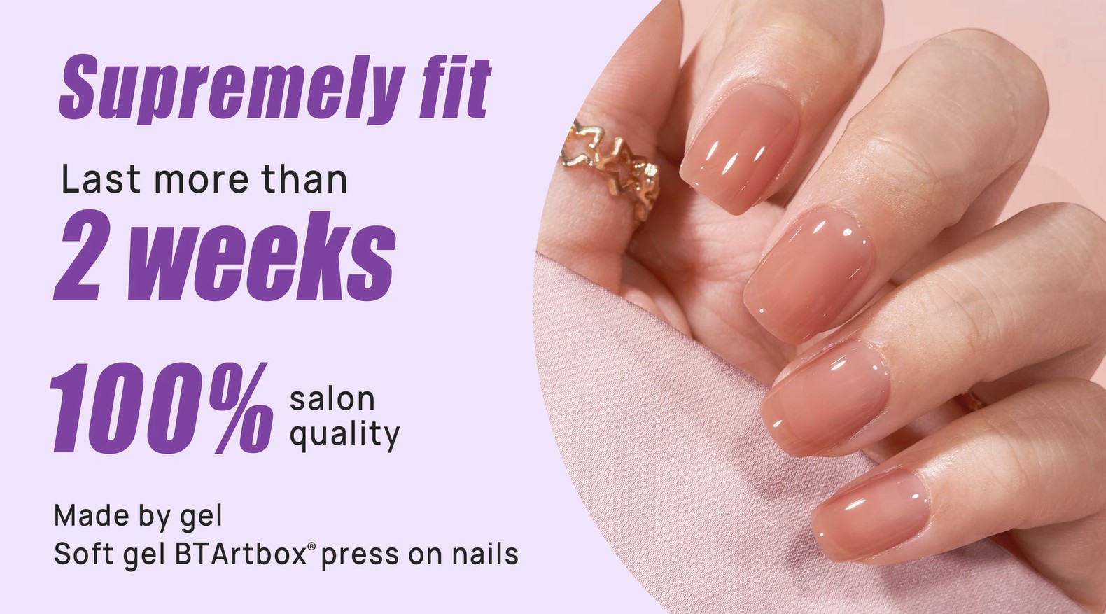 Watch BTArtbox Short Press On Nails on Amazon Live